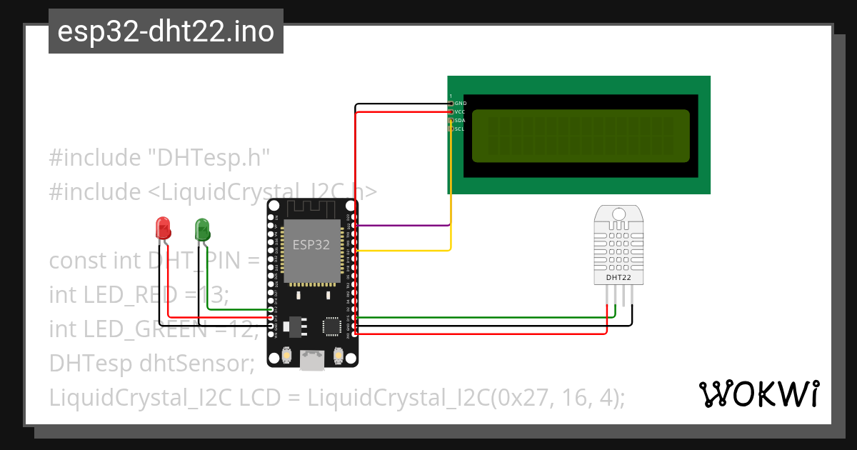 AKP ex1 - Wokwi ESP32, STM32, Arduino Simulator