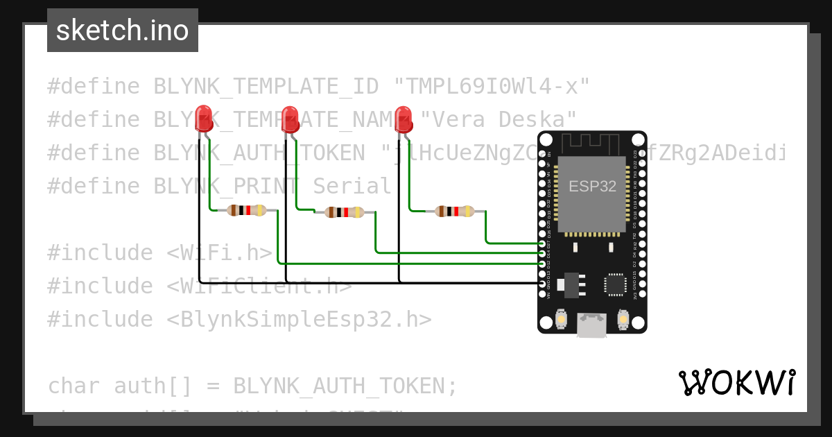 Vera Deska Wokwi Esp32 Stm32 Arduino Simulator