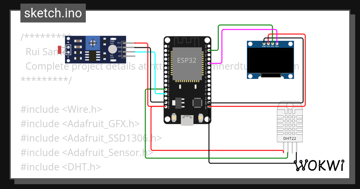 oled - Wokwi ESP32, STM32, Arduino Simulator