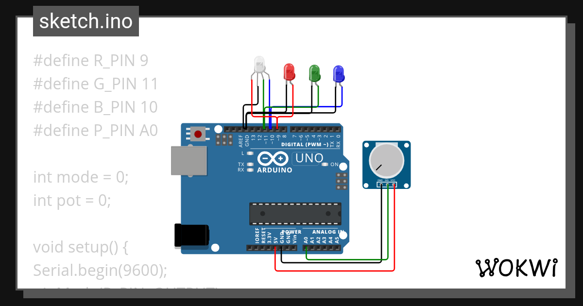 RGB - Wokwi ESP32, STM32, Arduino Simulator