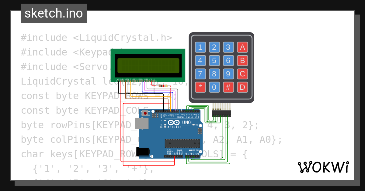 Calculator Program Wokwi Esp32 Stm32 Arduino Simulator 4318