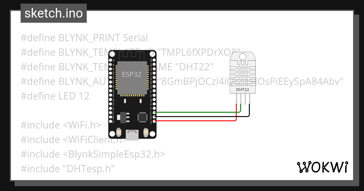 Blynk_DHT22.ino - Wokwi ESP32, STM32, Arduino Simulator