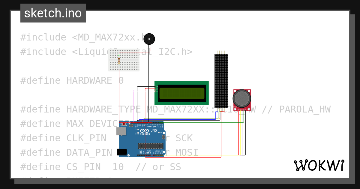 Tetris V11 Wokwi Esp32 Stm32 Arduino Simulator 