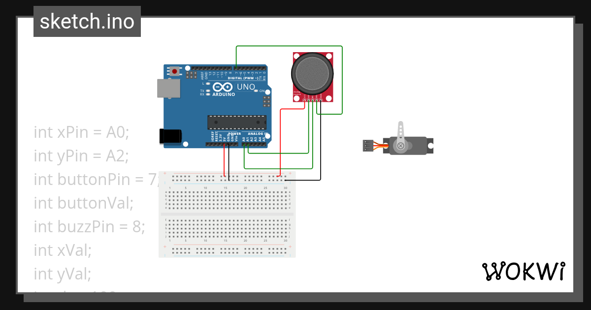 Joystick Wokwi Esp32 Stm32 Arduino Simulator