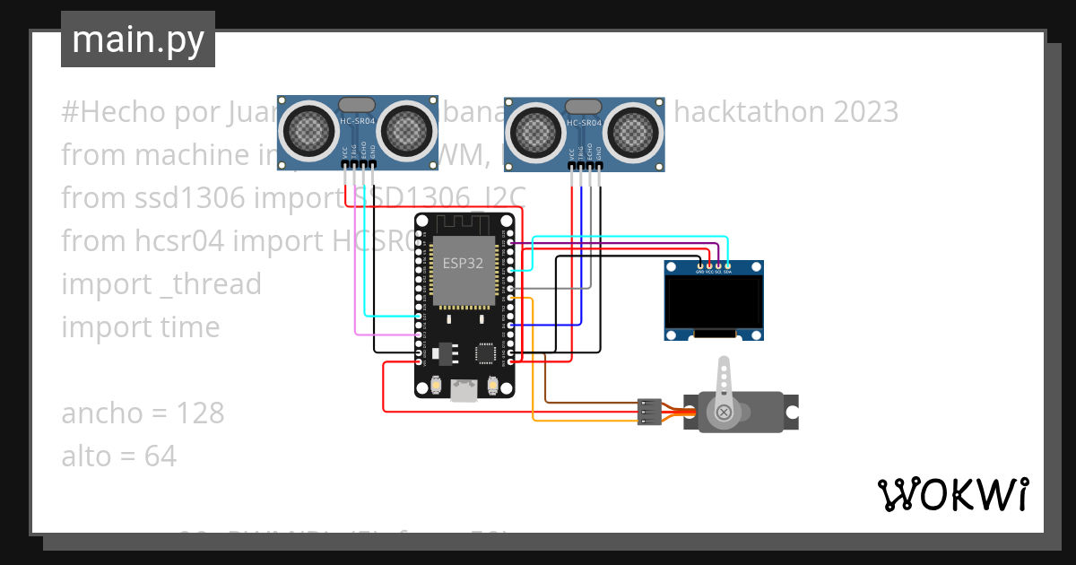 robot - Wokwi ESP32, STM32, Arduino Simulator