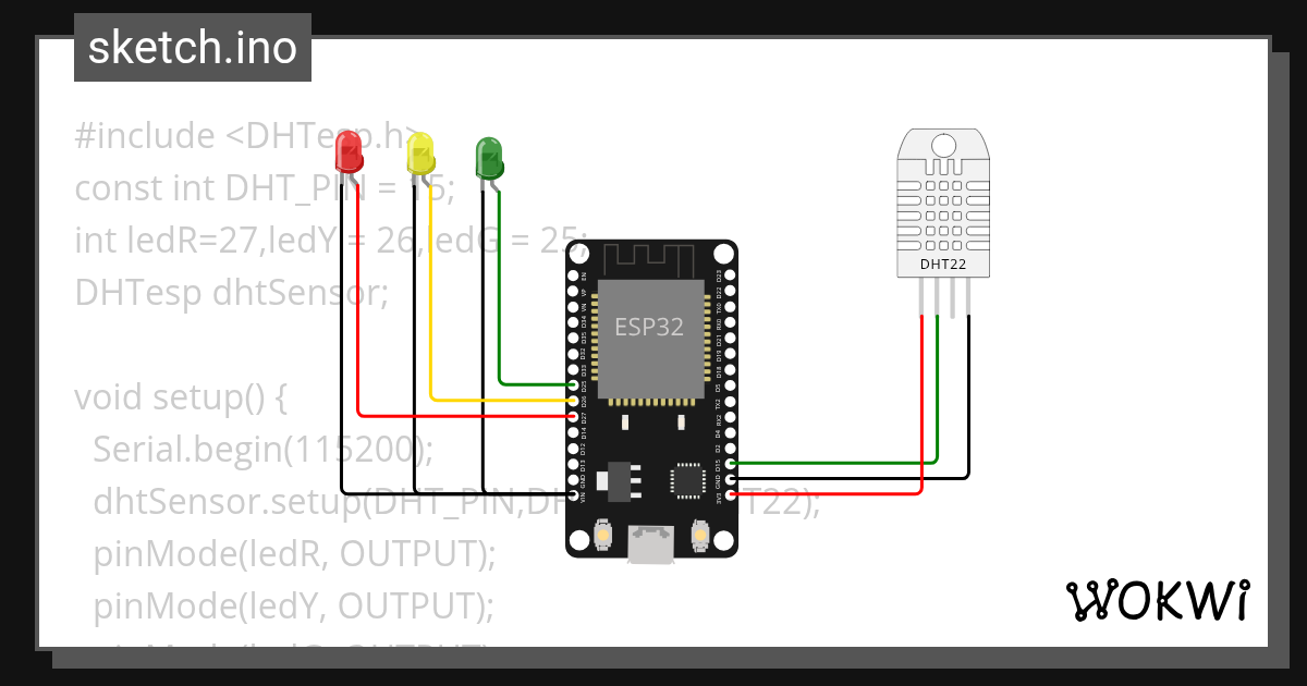 001 - Wokwi ESP32, STM32, Arduino Simulator