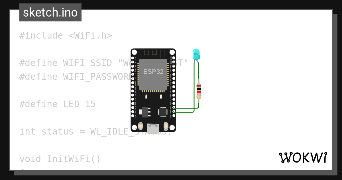 Koneksi Wifi Dengan Mode Ap Wokwi Esp32 Stm32 Arduino Simulator 8392