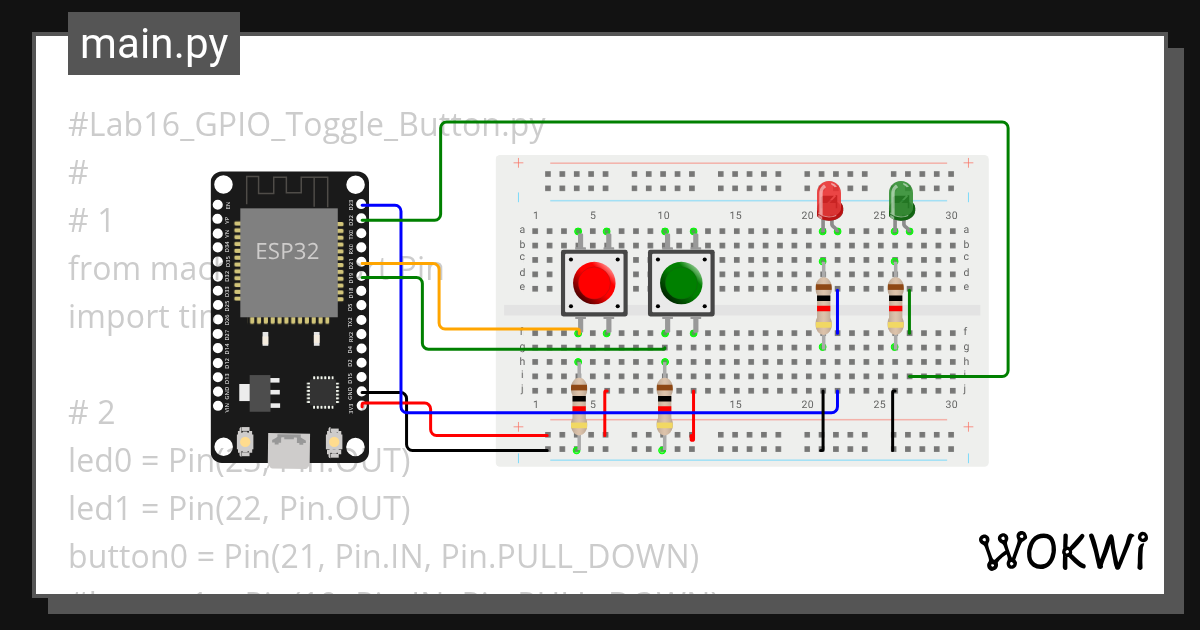 Wokwi - Online ESP32, STM32, Arduino Simulator