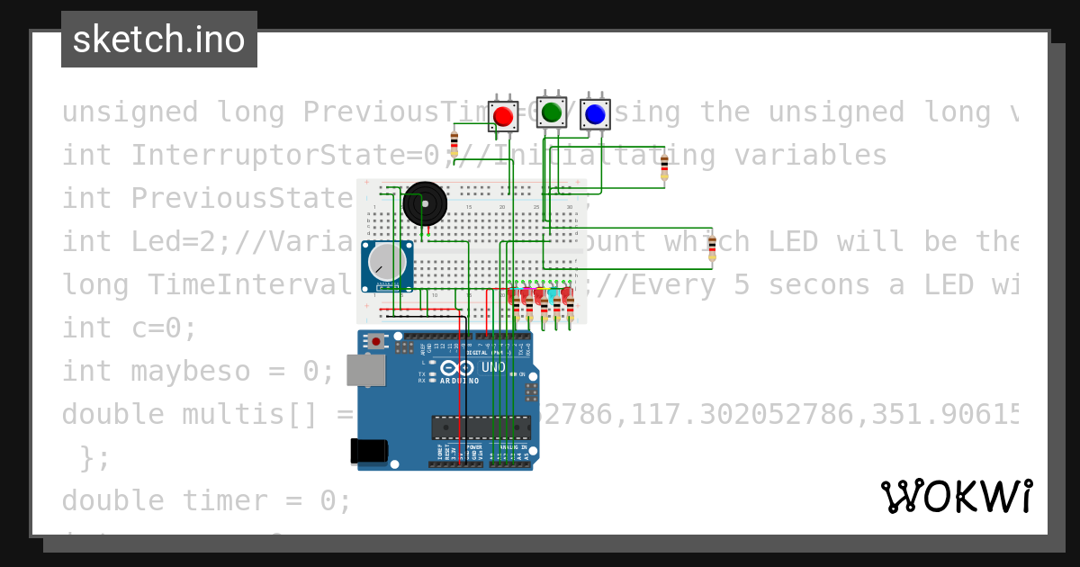 Aurdino Project Wokwi Esp32 Stm32 Arduino Simulator 8715