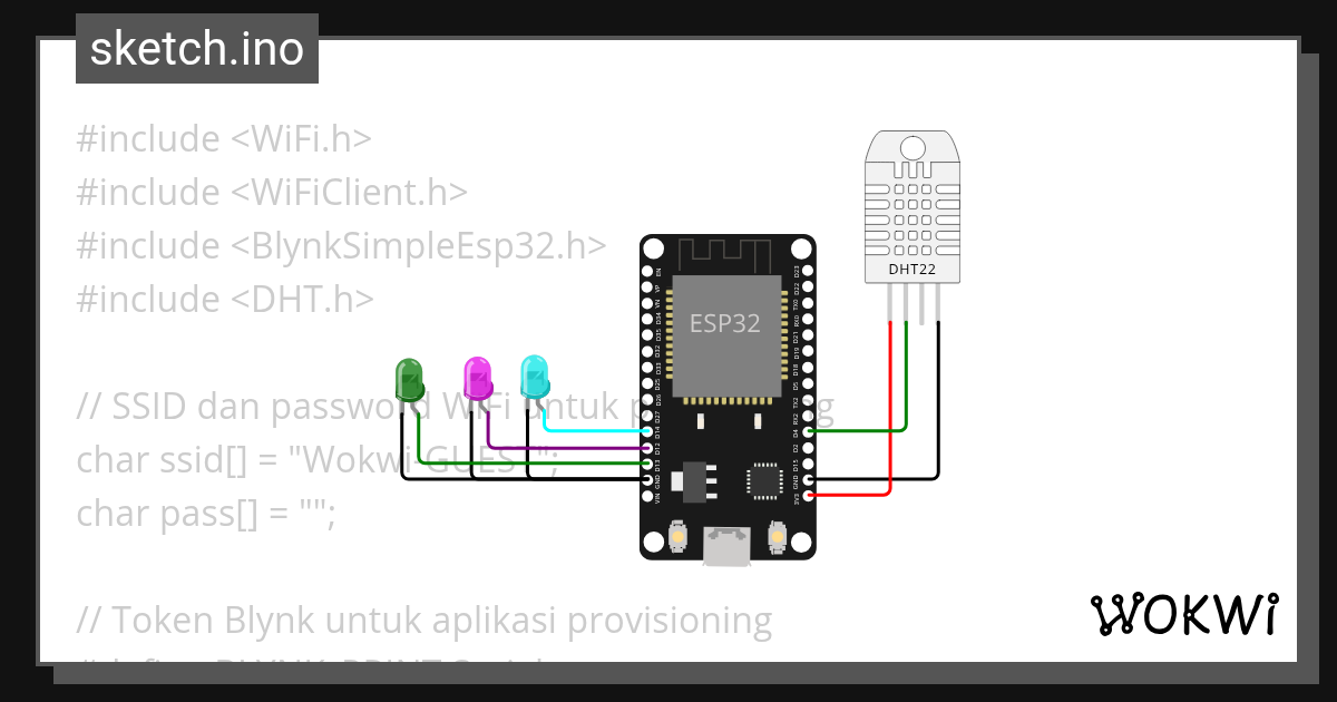 Tugas 29 (A10-Bela Try Mulyani) - Wokwi ESP32, STM32, Arduino Simulator