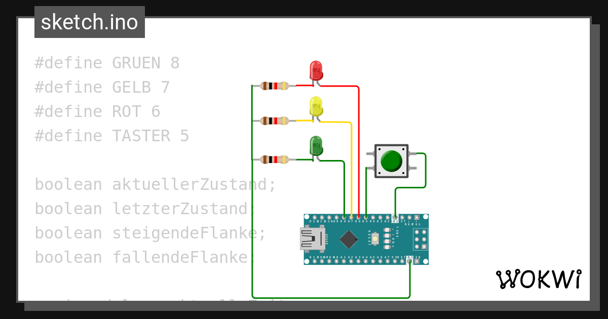 Ampelfsm Wokwi Esp32 Stm32 Arduino Simulator