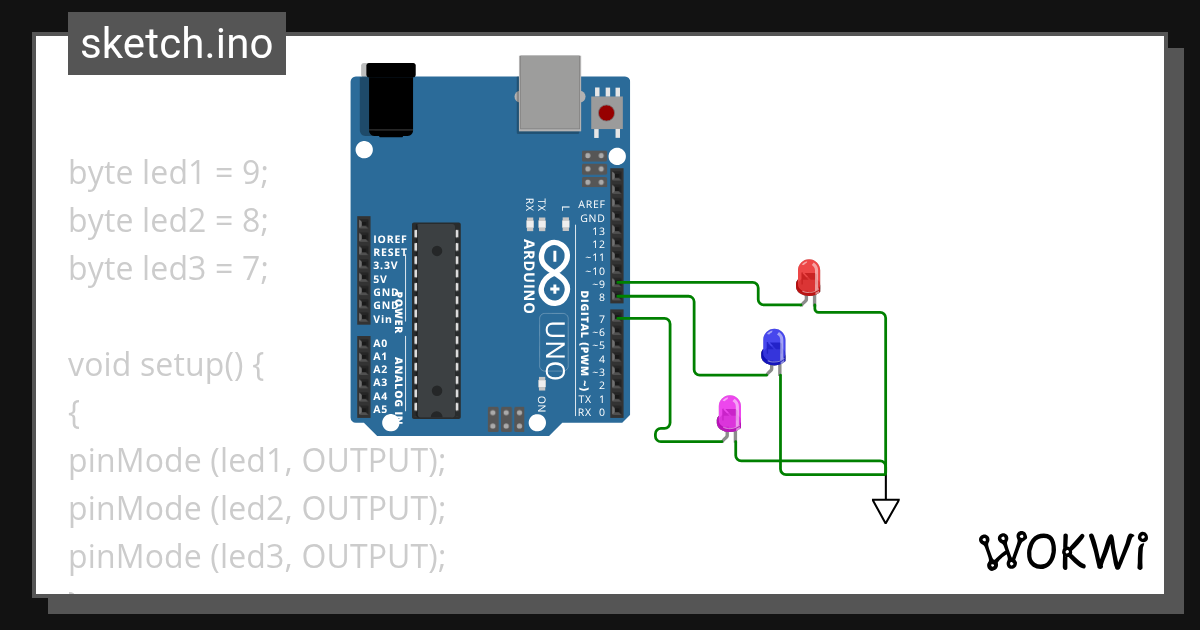 dancing fountain - Wokwi ESP32, STM32, Arduino Simulator