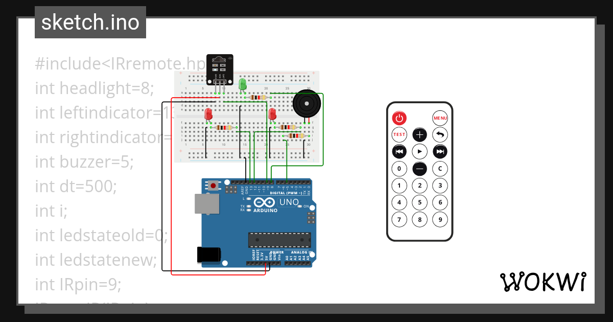 arduino rc car - Wokwi ESP32, STM32, Arduino Simulator