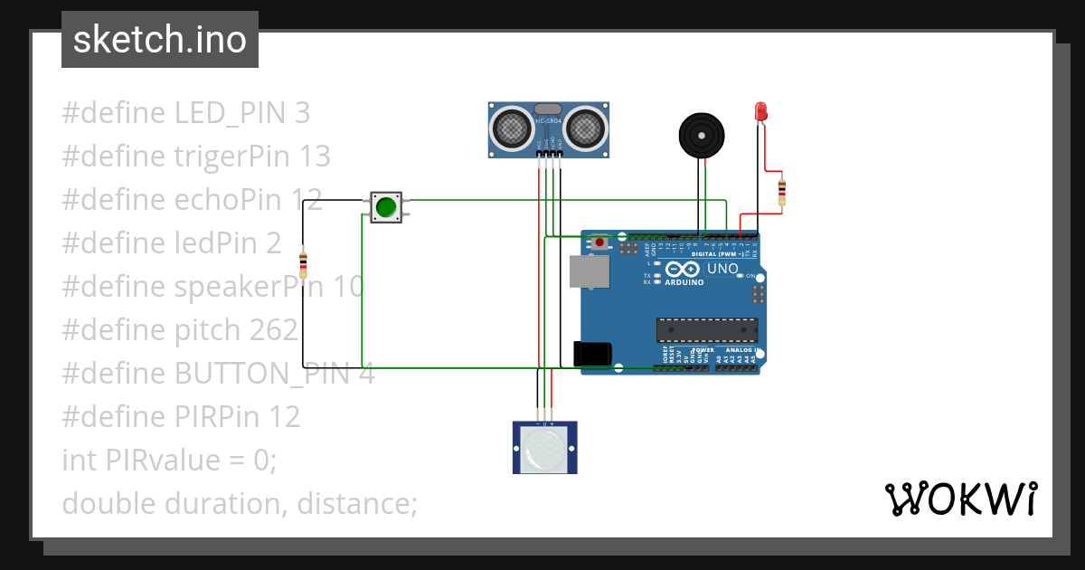 Push Button Toggle Circuits LAB 2 - Wokwi ESP32, STM32, Arduino Simulator