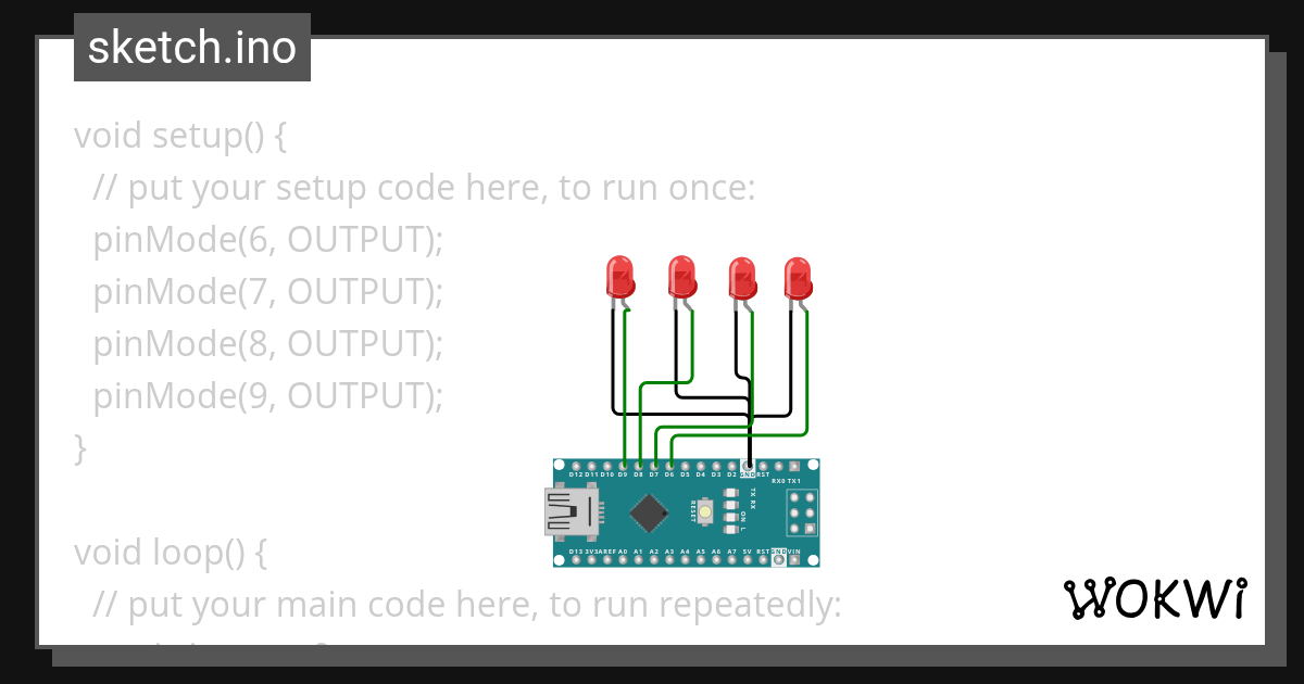 AT_LED4 - Wokwi ESP32, STM32, Arduino Simulator AT_LED4 - Wokwi ESP32, STM32, Arduino Simulator