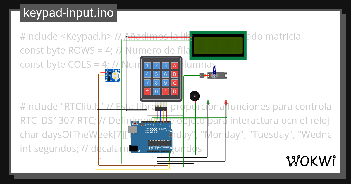 EXAMEN ROBÓTICA - Wokwi ESP32, STM32, Arduino Simulator