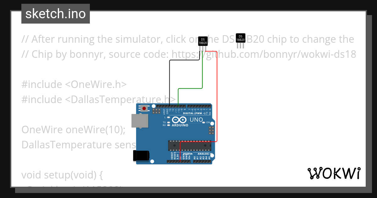 DS18B20 Copy Copy - Wokwi ESP32, STM32, Arduino Simulator DS18B20 Copy Copy - Wokwi ESP32, STM32, Arduino Simulator