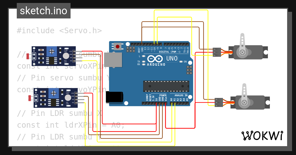 Coding Gilang 1 Wokwi Esp32 Stm32 Arduino Simulator