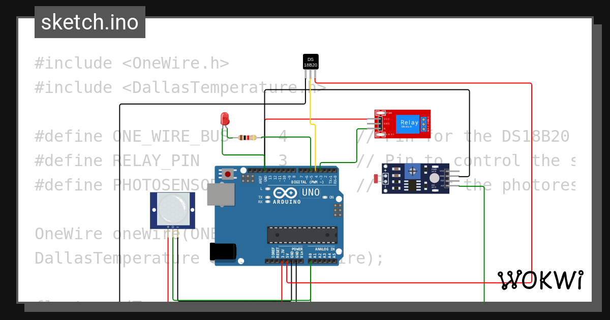 Light Wokwi Esp32 Stm32 Arduino Simulator 0181
