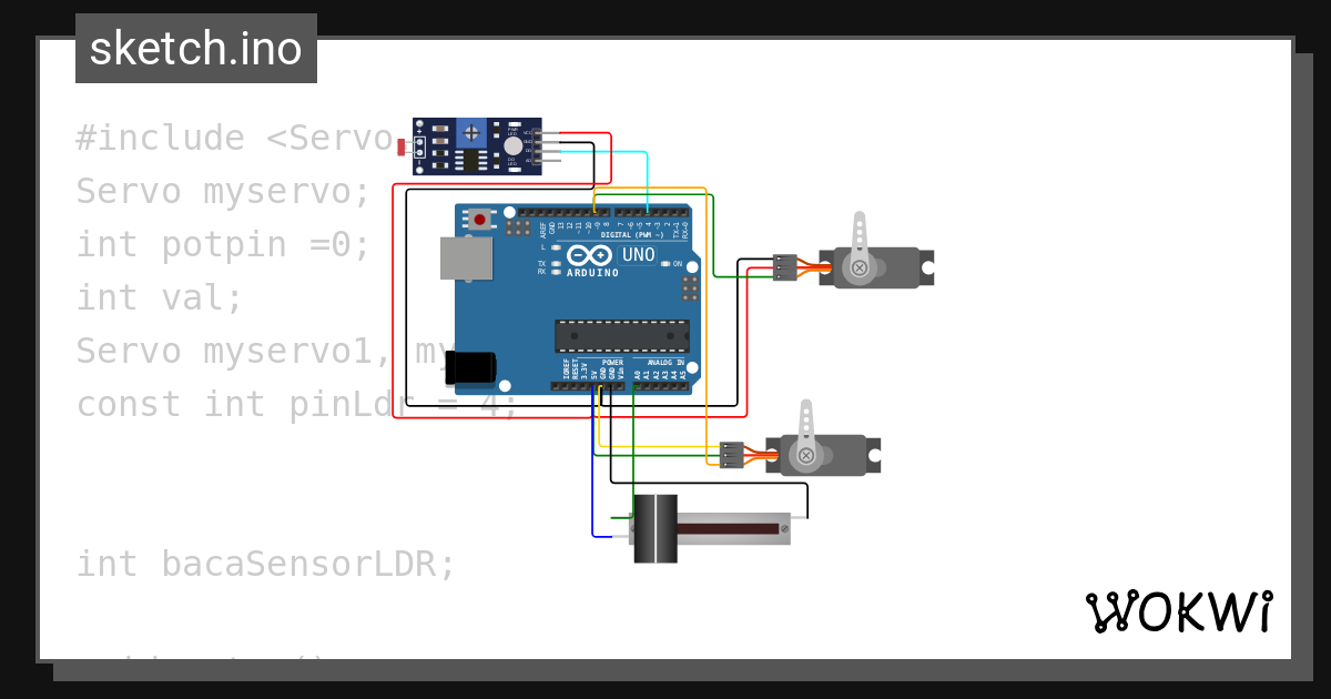 Sensor Hujan Wokwi Esp32 Stm32 Arduino Simulator