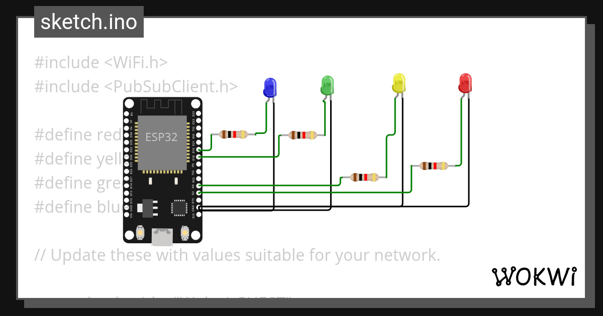 A47 - Maria Ulfa - Wokwi ESP32, STM32, Arduino Simulator