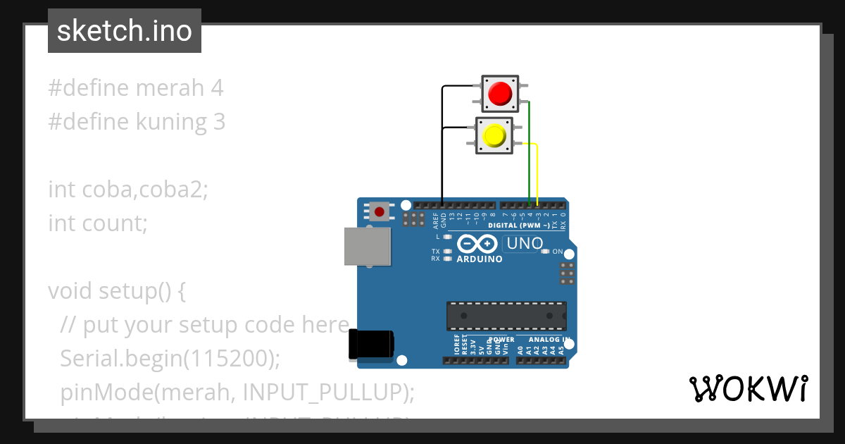 Counter - Wokwi ESP32, STM32, Arduino Simulator