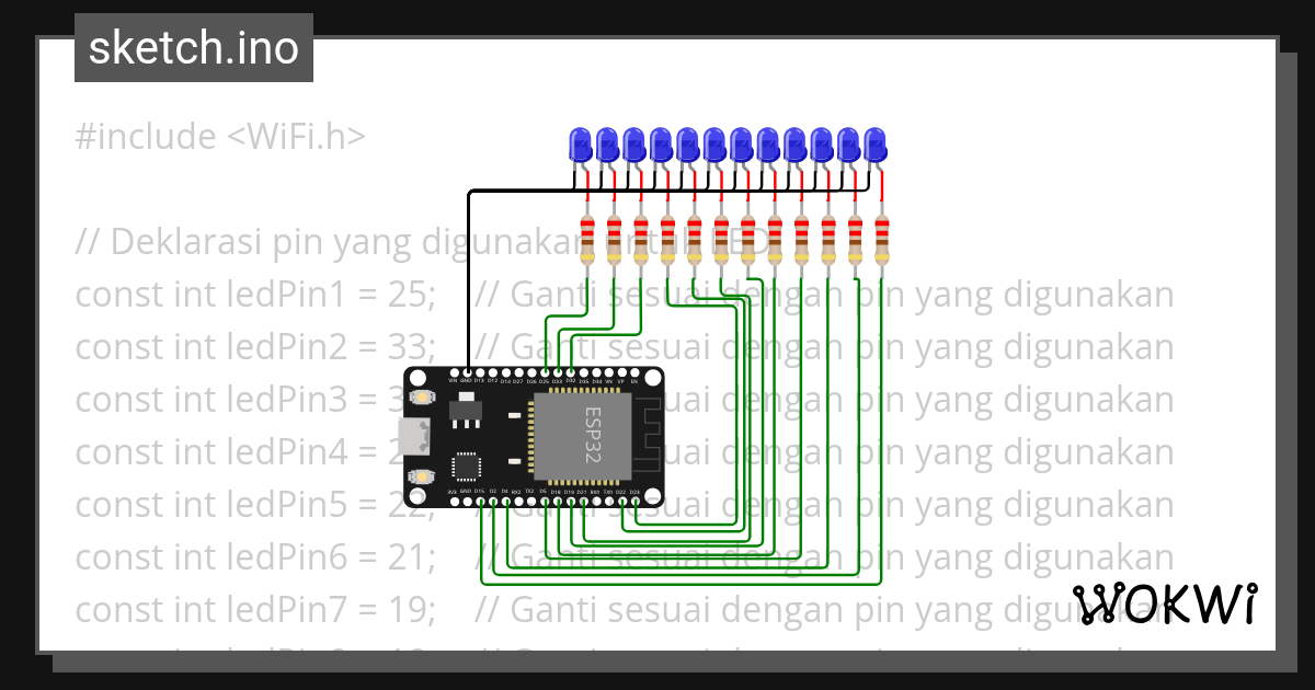 KODRI MODUL 16 (1 - Wokwi ESP32, STM32, Arduino Simulator