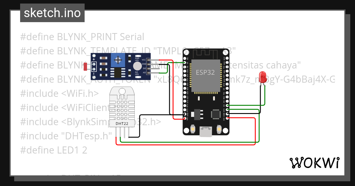 TOPIK 8_TUGAS 2-1 - Wokwi ESP32, STM32, Arduino Simulator
