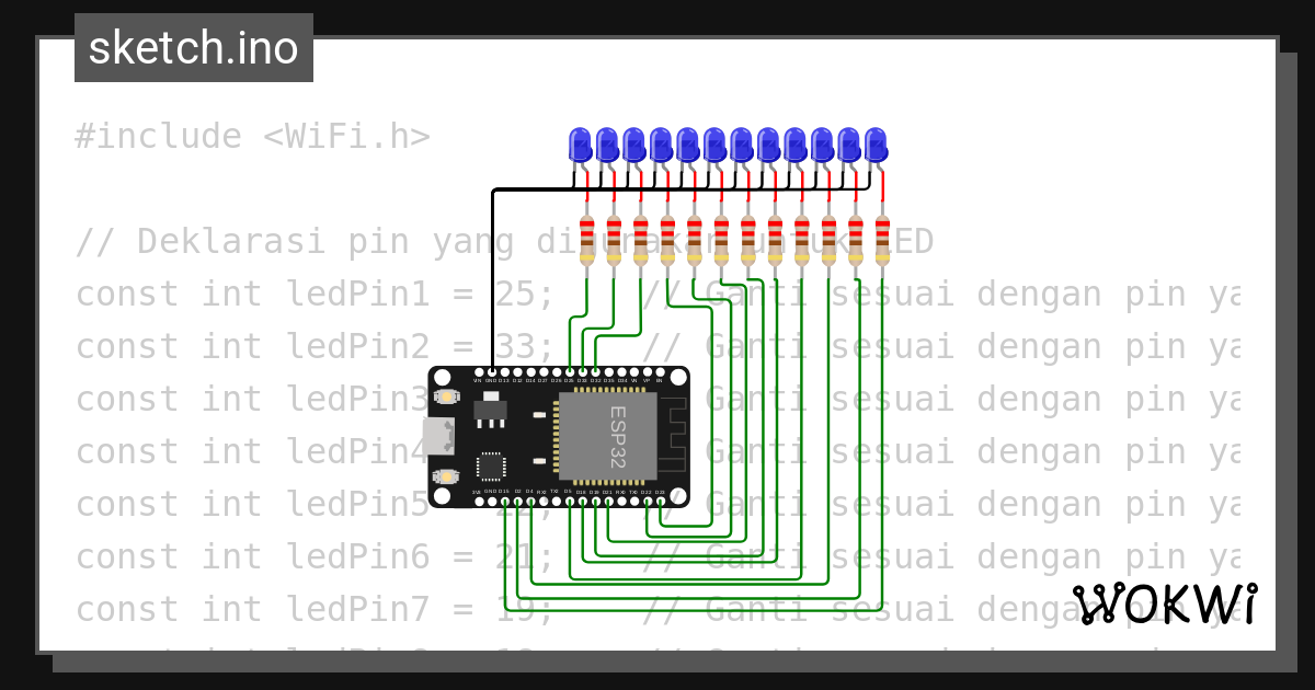 210180007tasya Amelia Tarigan Challenge 1 Wokwi Esp32 Stm32 Arduino Simulator