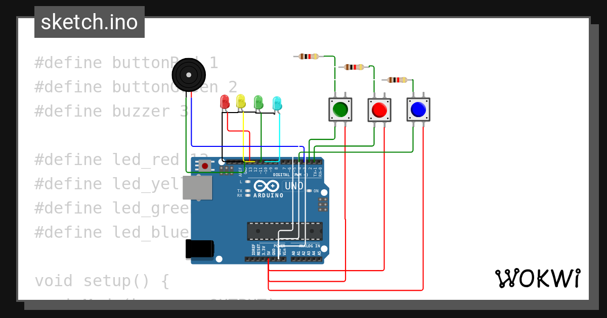 Masdiglamp Button Default Condition Function Wokwi Esp32 Stm32 Arduino Simulator