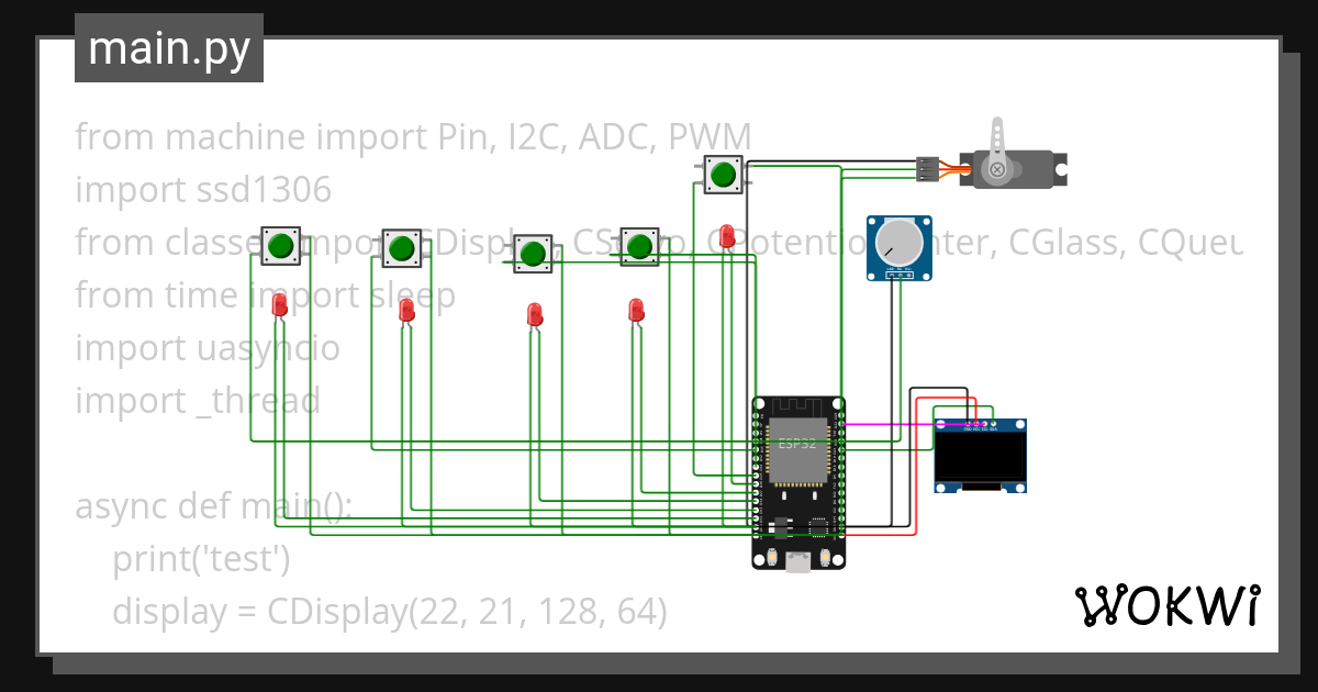 Esp32 Micropython Ssd1306 Copy Wokwi Esp32 Stm32 Arduino Simulator 
