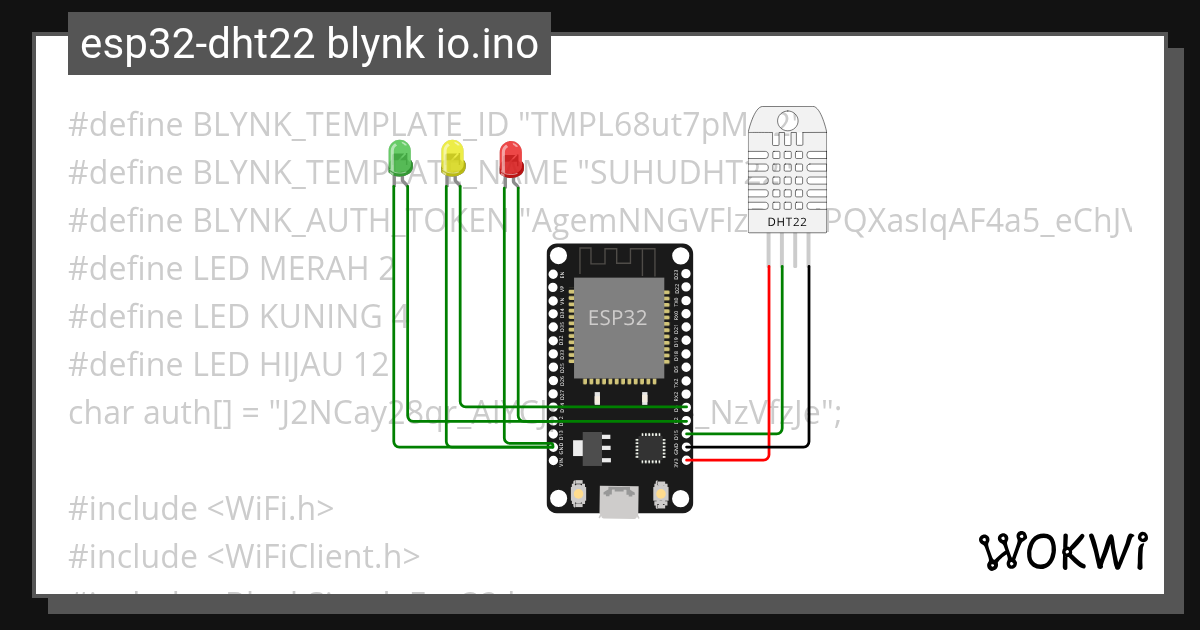 Esp32 Dht22 Blynk O Copy Copy Wokwi Esp32 Stm32 Arduino Simulator 4108