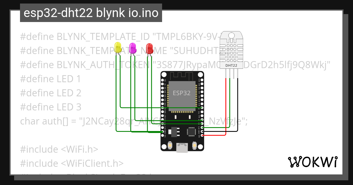 esp32-dht22 blynk io.ino Copy Copy - Wokwi ESP32, STM32, Arduino Simulator