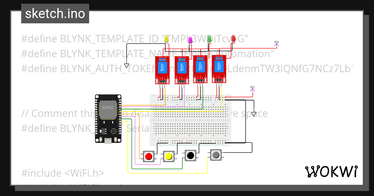 Home Automation Copy - Wokwi ESP32, STM32, Arduino Simulator
