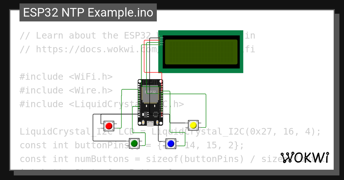 Esp32 Ntp O Copy Wokwi Esp32 Stm32 Arduino Simulator 6141