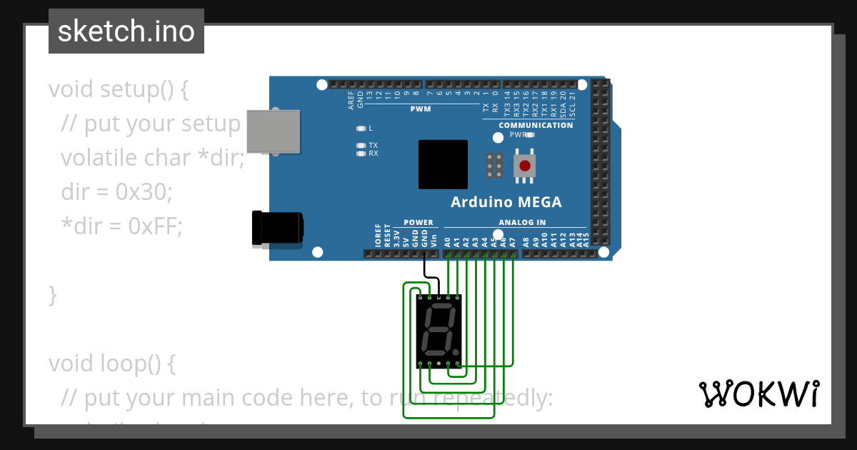7seg11 Wokwi Esp32 Stm32 Arduino Simulator 9222