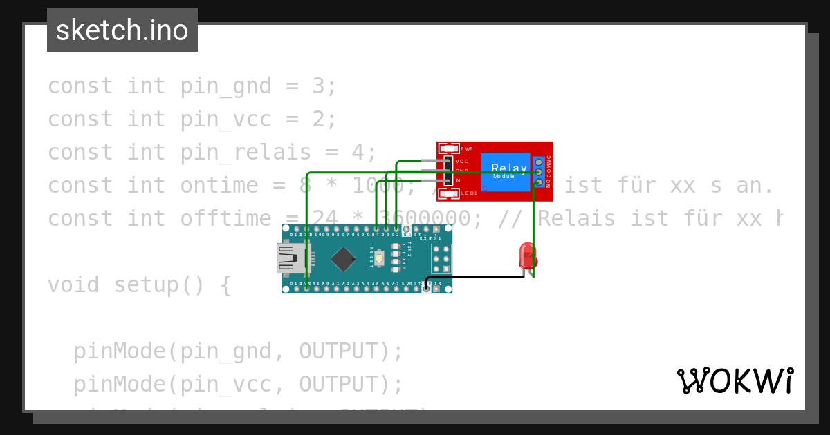 Wasserpumpe Wokwi Esp32 Stm32 Arduino Simulator 9034
