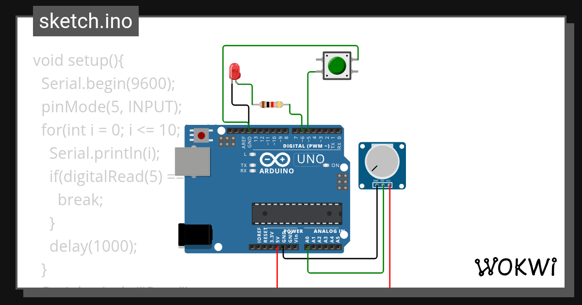 basic Arduino - Wokwi ESP32, STM32, Arduino Simulator