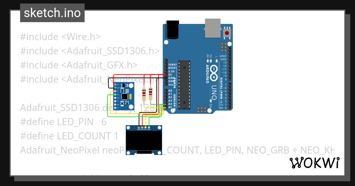Balqis Praktik 12.4 - Wokwi ESP32, STM32, Arduino Simulator
