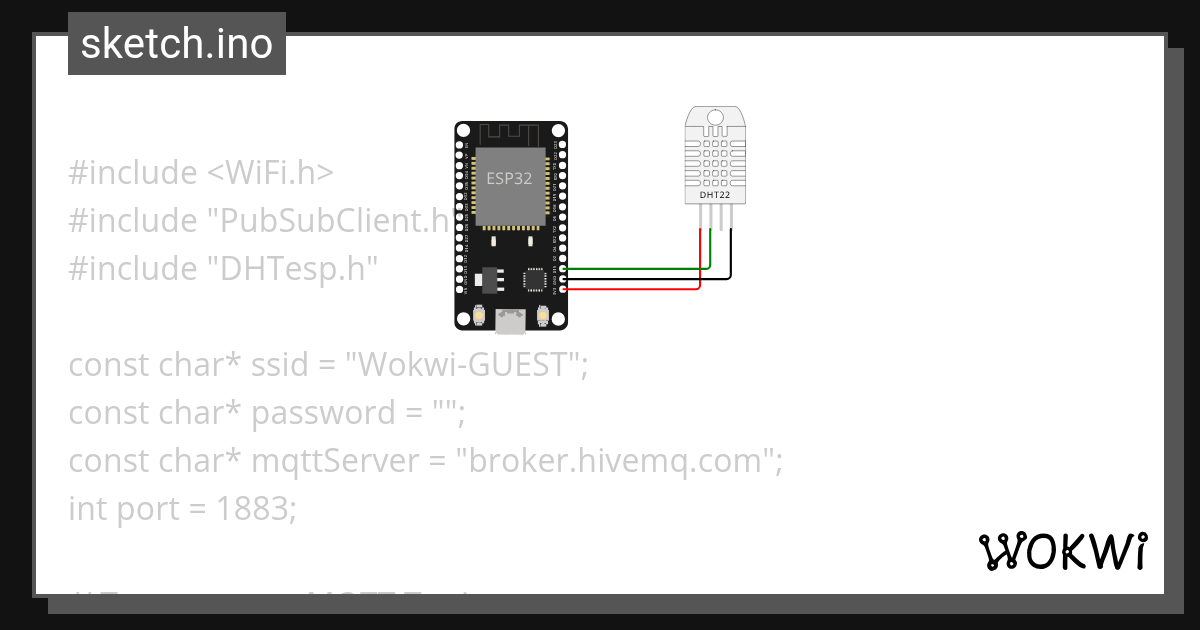 Mqttesp32 O Wokwi Esp32 Stm32 Arduino Simulator 