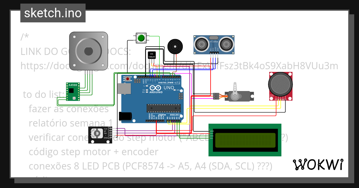 PW2 - Wokwi ESP32, STM32, Arduino Simulator