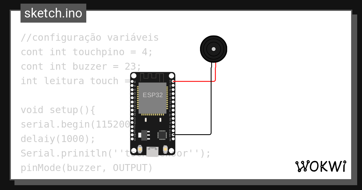 Codigo Morse Wokwi Esp32 Stm32 Arduino Simulator 1058
