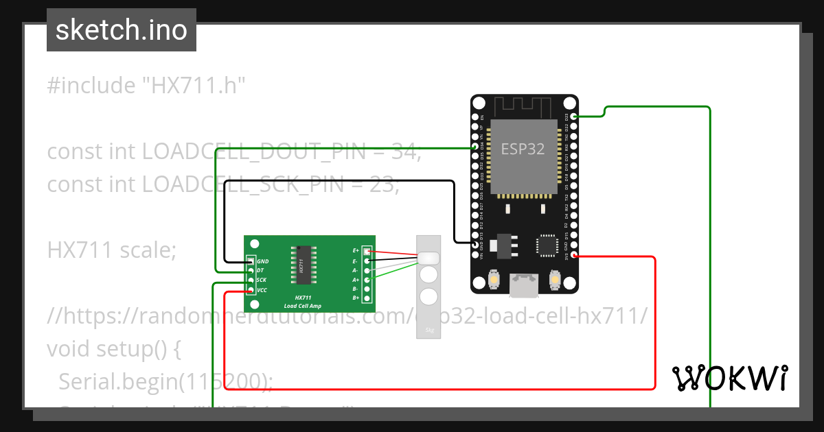 BALANCA - Wokwi ESP32, STM32, Arduino Simulator