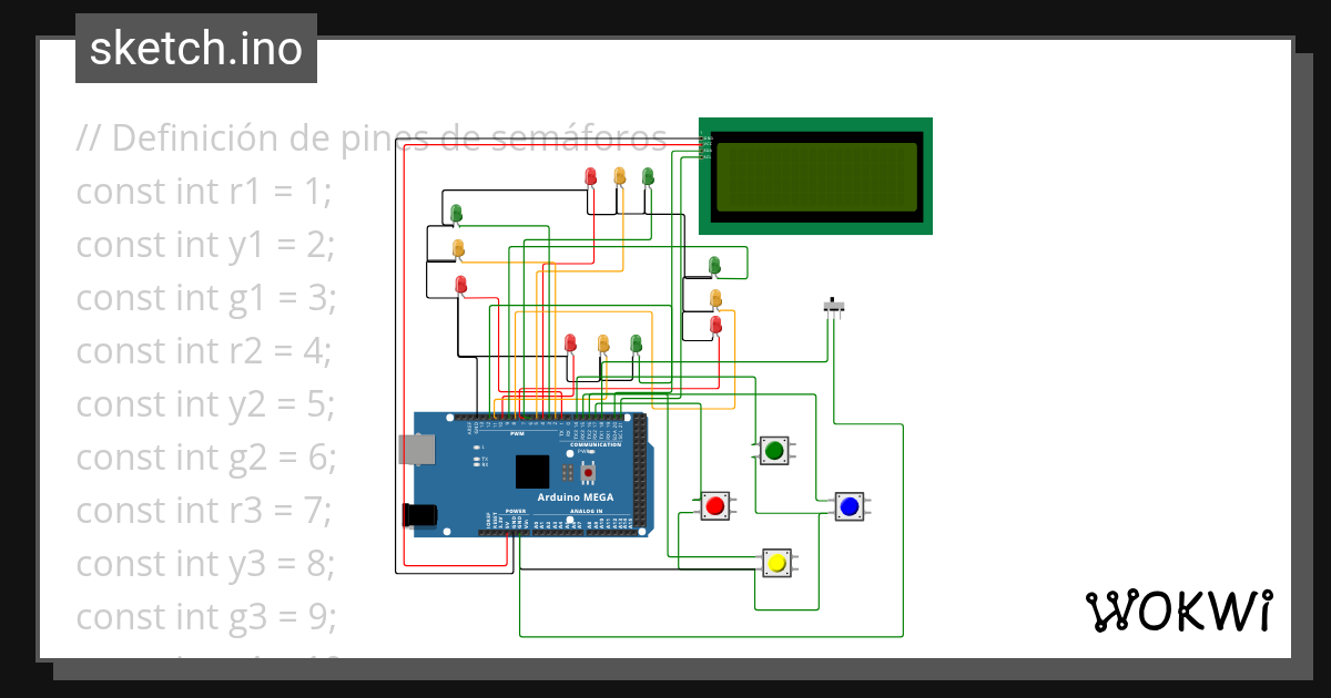 Semaforocompletoprueba Wokwi Esp32 Stm32 Arduino Simulator 5592