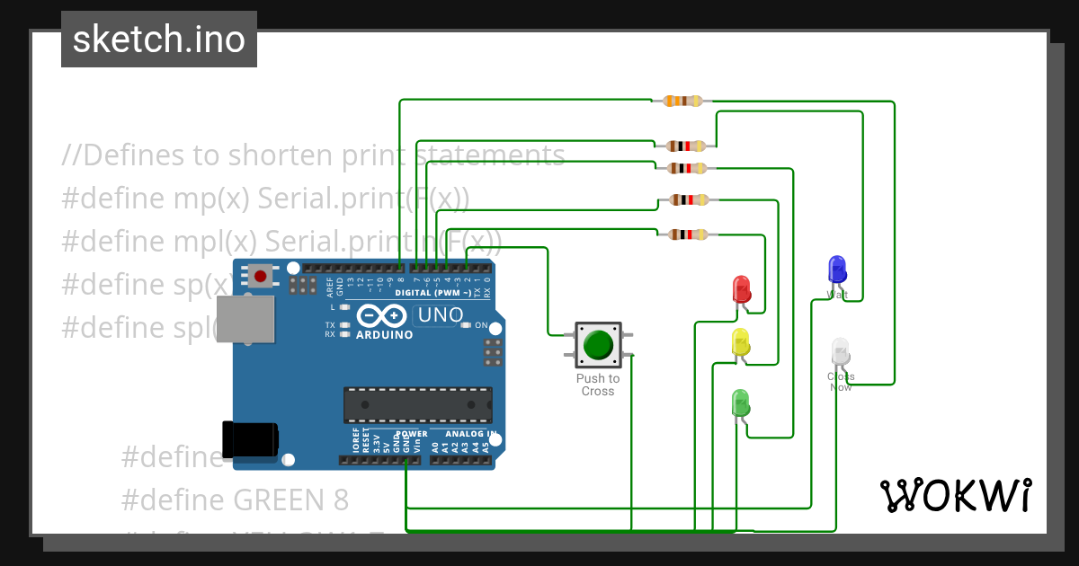 Railway Signal - Wokwi ESP32, STM32, Arduino Simulator