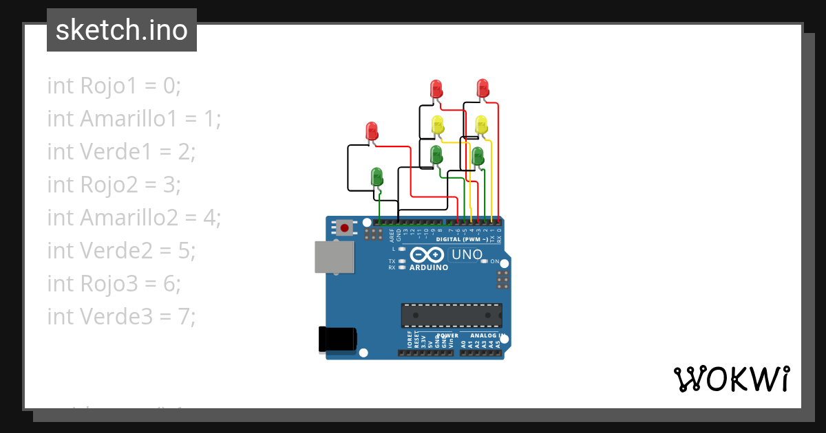 Semaforo Copy Wokwi Esp32 Stm32 Arduino Simulator 5233