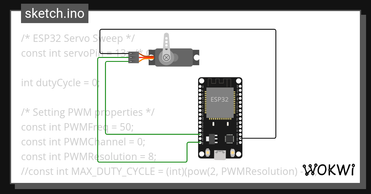 P261 Wokwi Esp32 Stm32 Arduino Simulator 