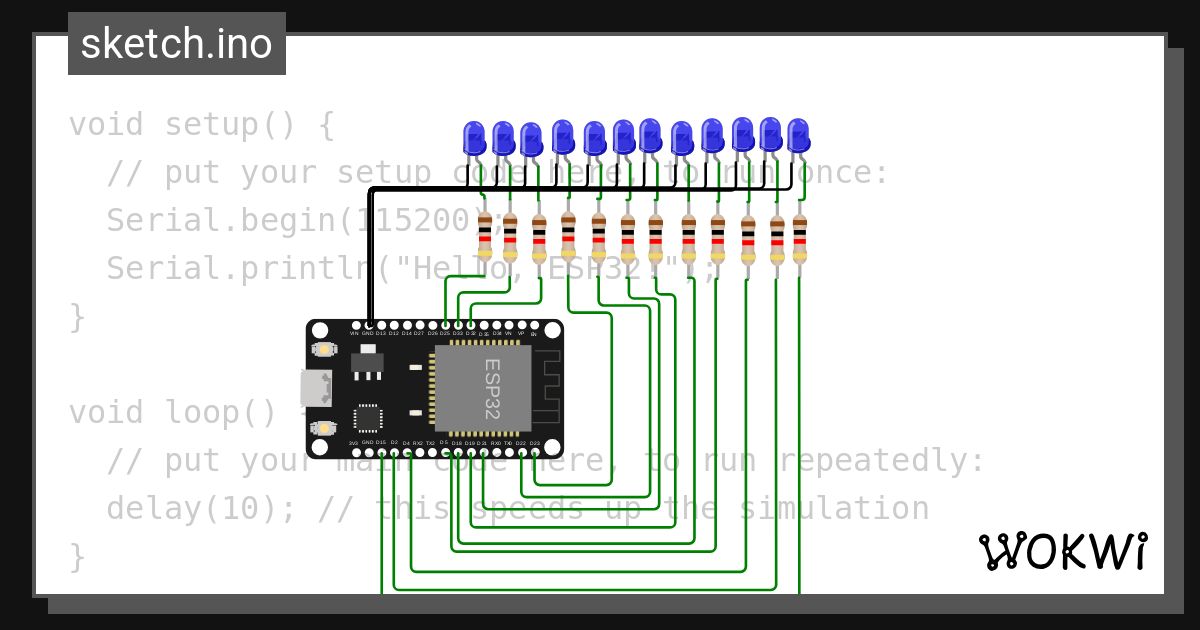 Ayu Anisa210180143challenge 1 Wokwi Esp32 Stm32 Arduino Simulator