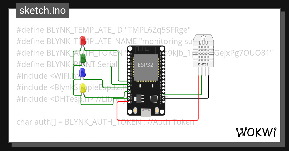 Blynk Uji Coa Dht Wokwi Esp32 Stm32 Arduino Simulator 7330