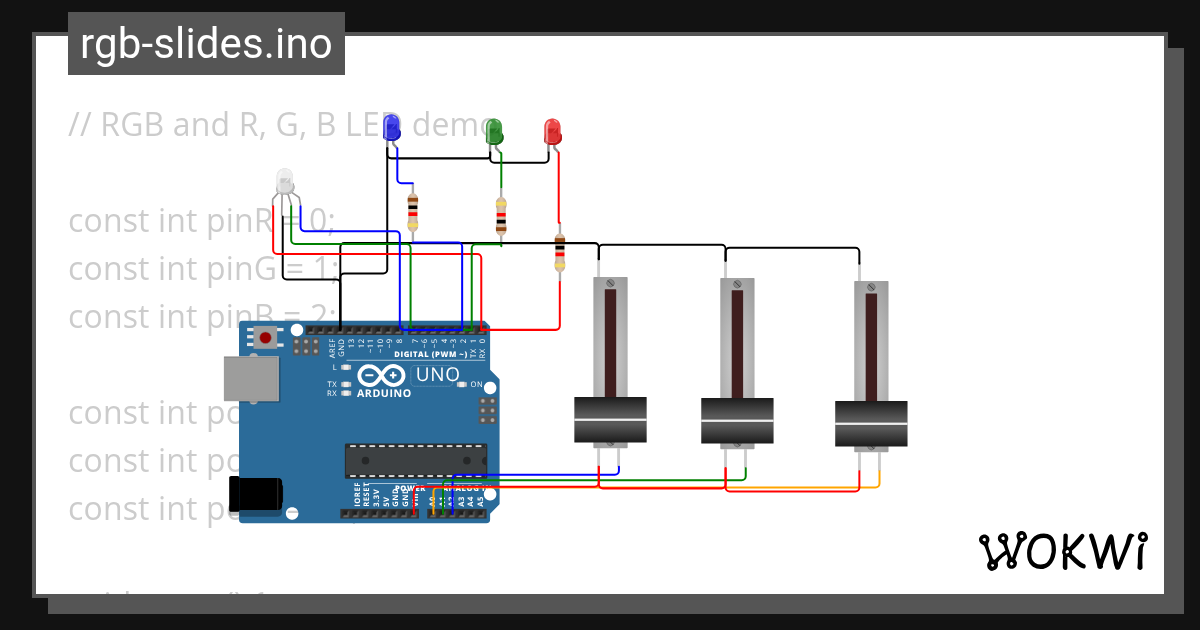 三 色 灯 1 Wokwi Esp32 Stm32 Arduino Simulator 9919